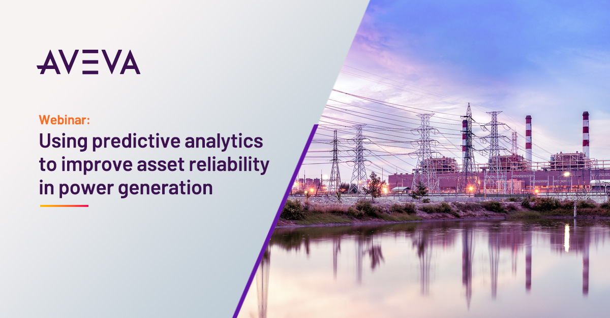 Webinar | Predictive Analytics for Power Generation