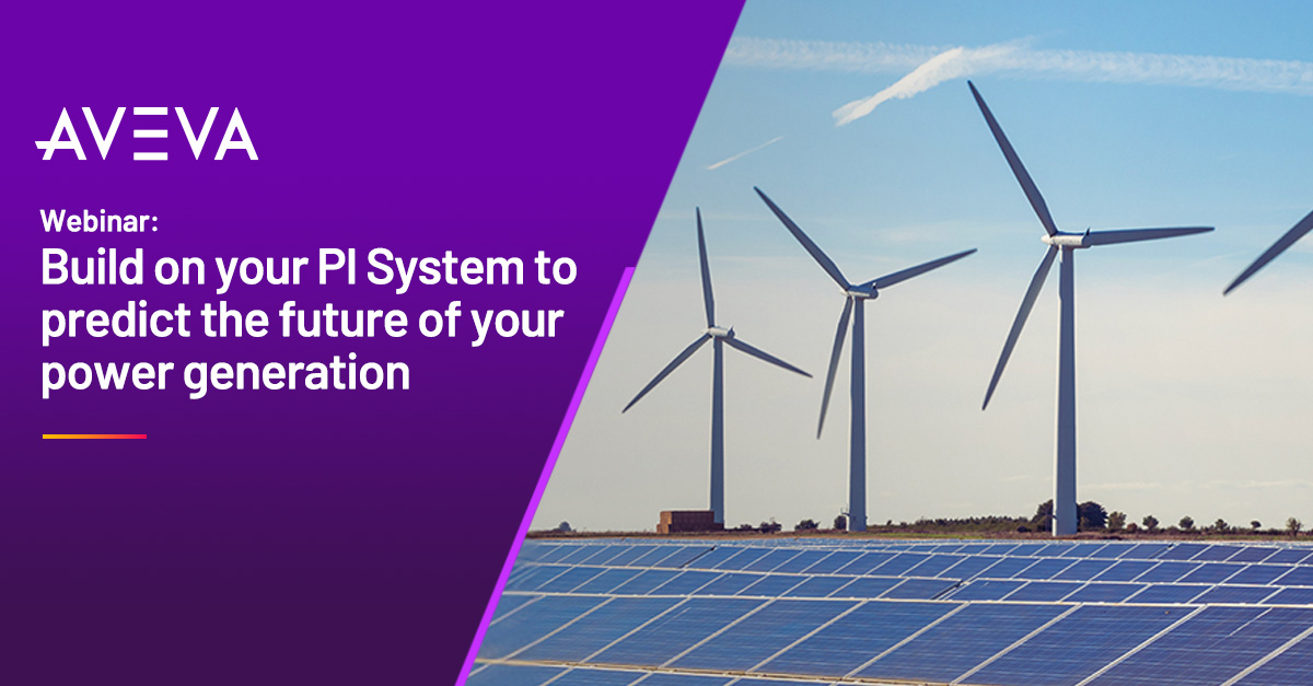 Webinar | PI System for Power Generation
